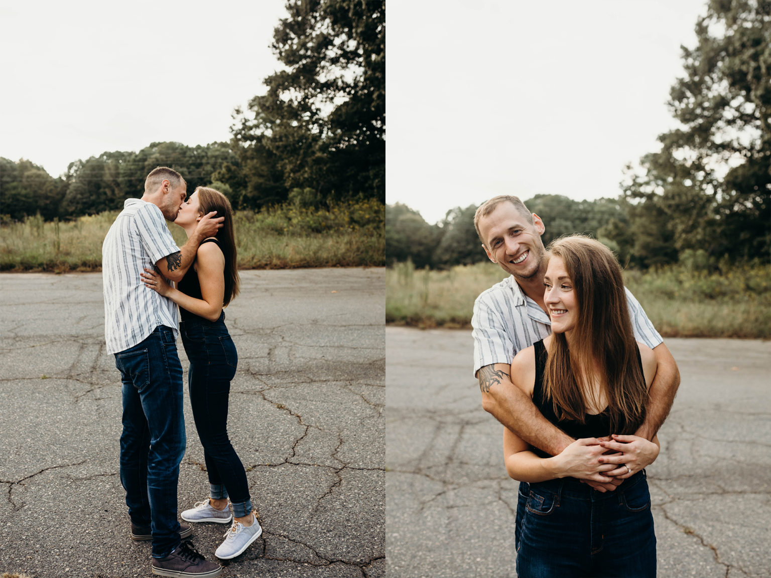 Latta Plantation Engagement Session | Jonathan & Tamara