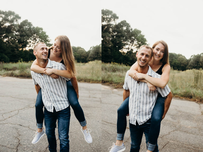 Latta Plantation Engagement Session | Jonathan & Tamara