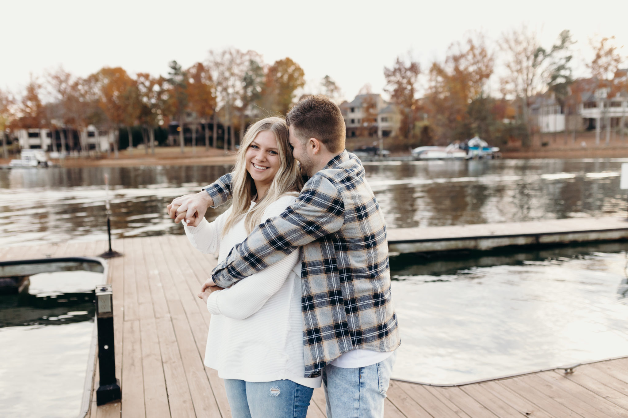 THE POINT ENGAGEMENT PHOTOSHOOT | WES & RILEY | LAKE NORMAN, NC - Alli ...