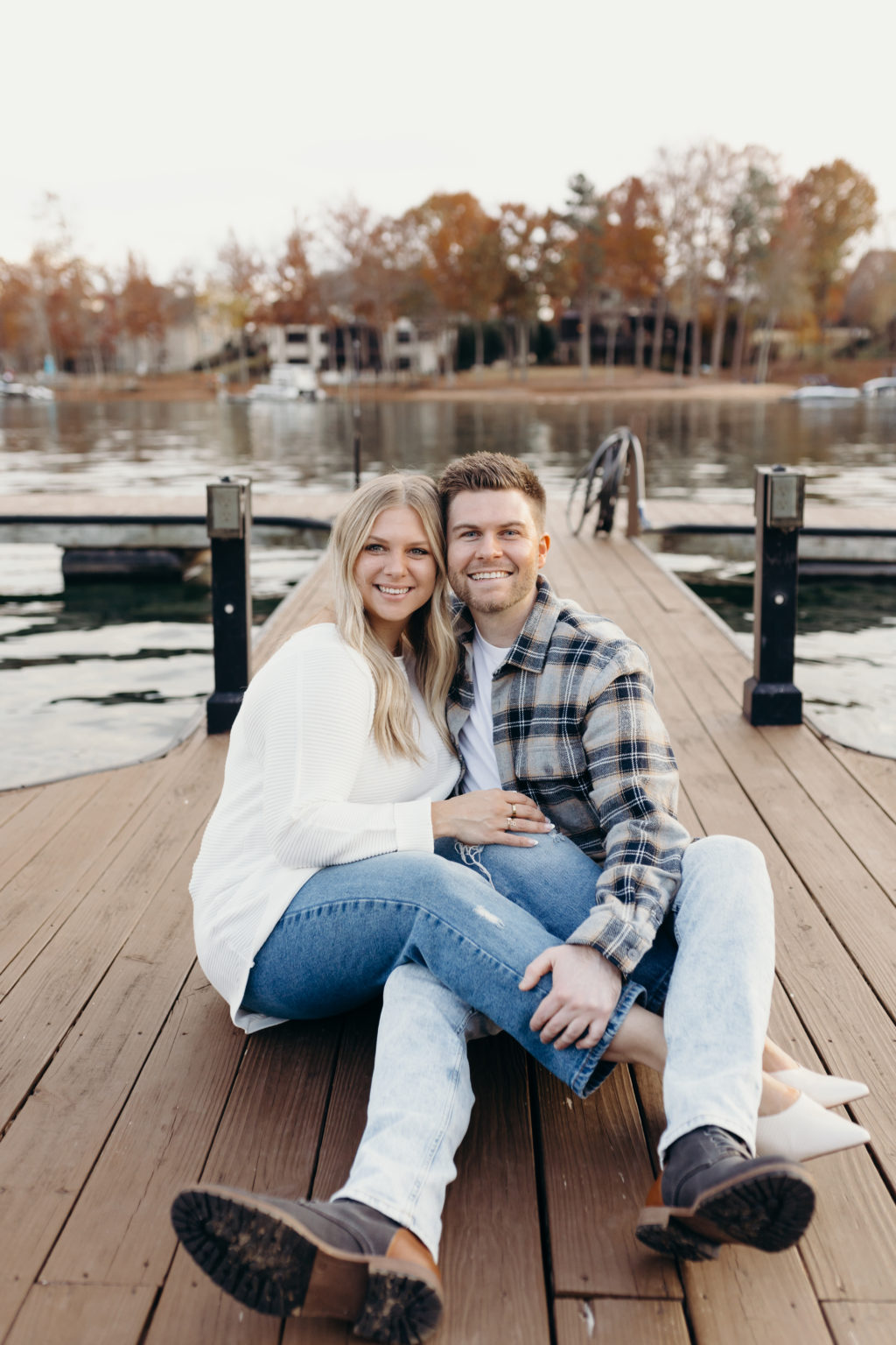 THE POINT ENGAGEMENT PHOTOSHOOT | WES & RILEY | LAKE NORMAN, NC - Alli ...