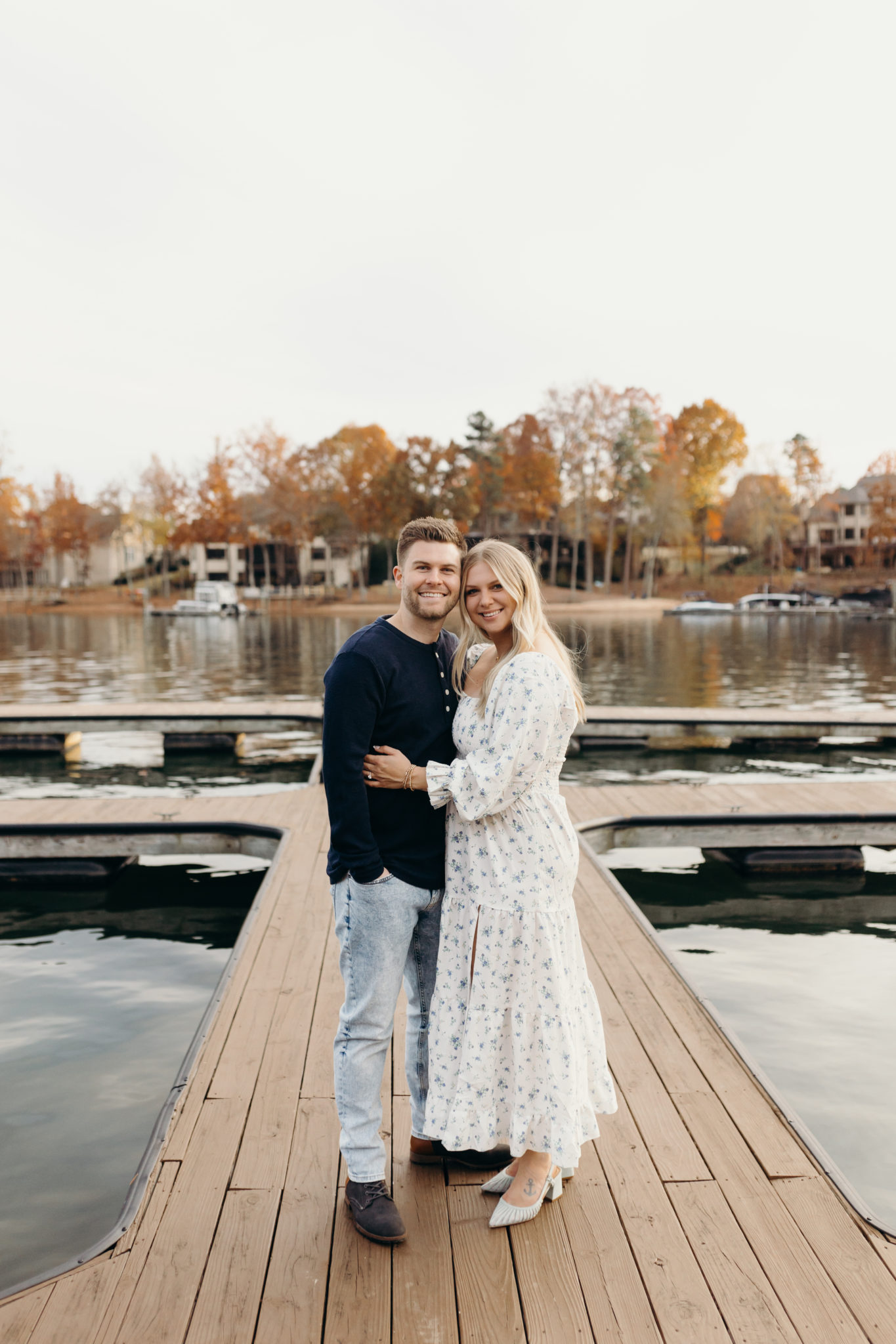 THE POINT ENGAGEMENT PHOTOSHOOT | WES & RILEY | LAKE NORMAN, NC - Alli ...