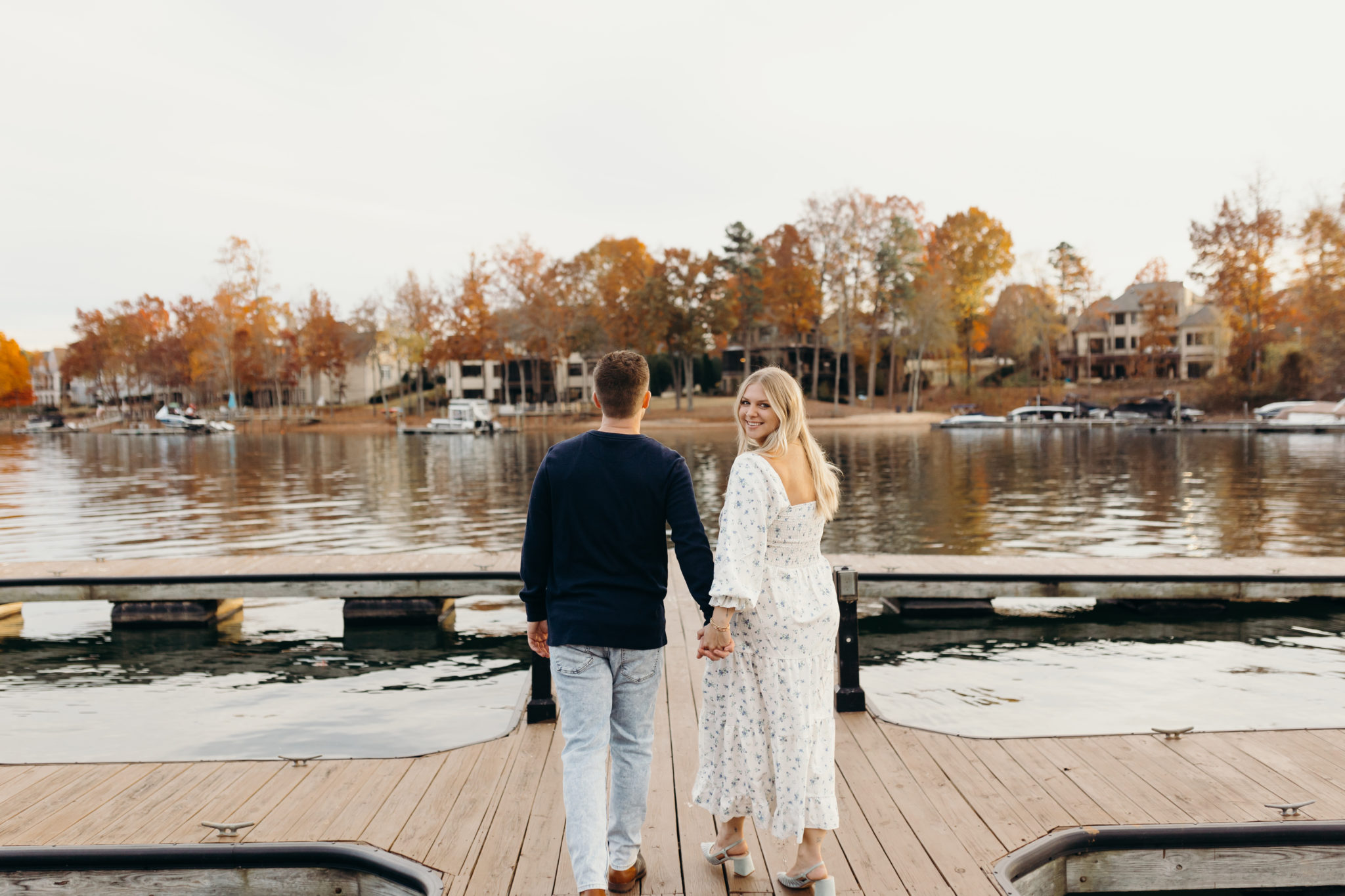 THE POINT ENGAGEMENT PHOTOSHOOT | WES & RILEY | LAKE NORMAN, NC - Alli ...