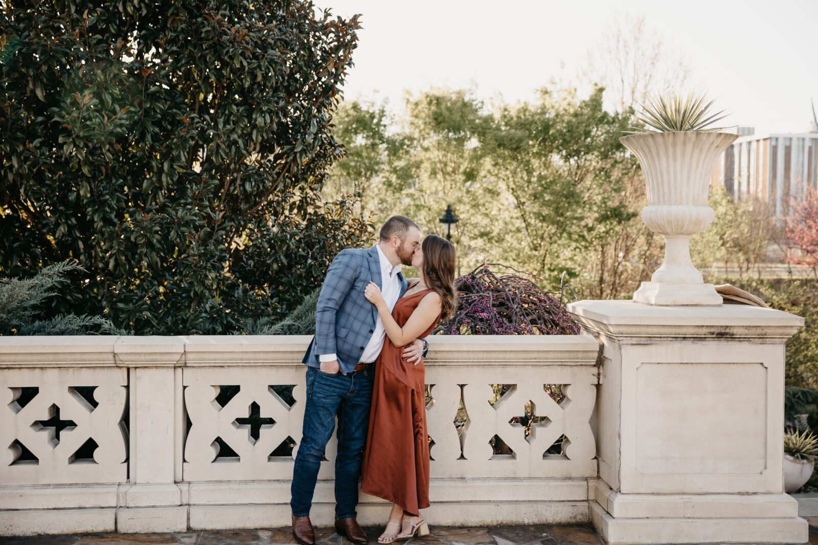 Midtown Park Engagement Photoshoot | Wright & Madeline